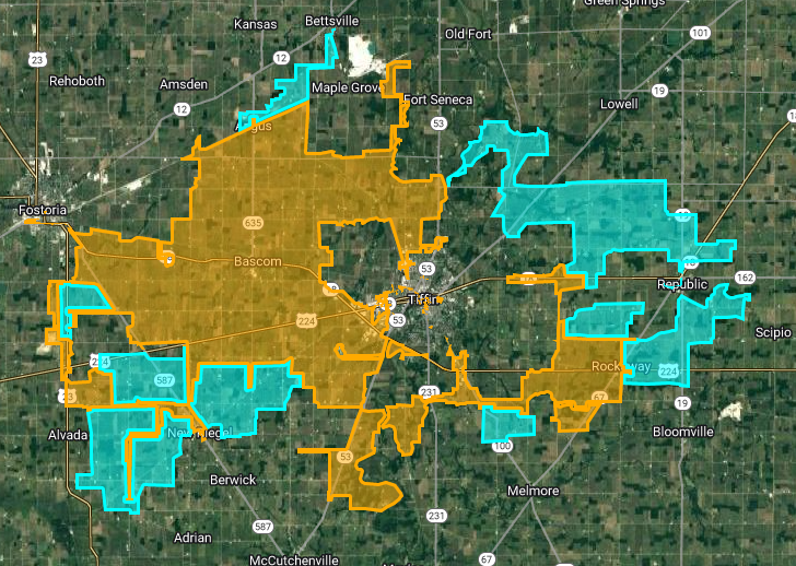 1422 fiber map | Bascom Communications